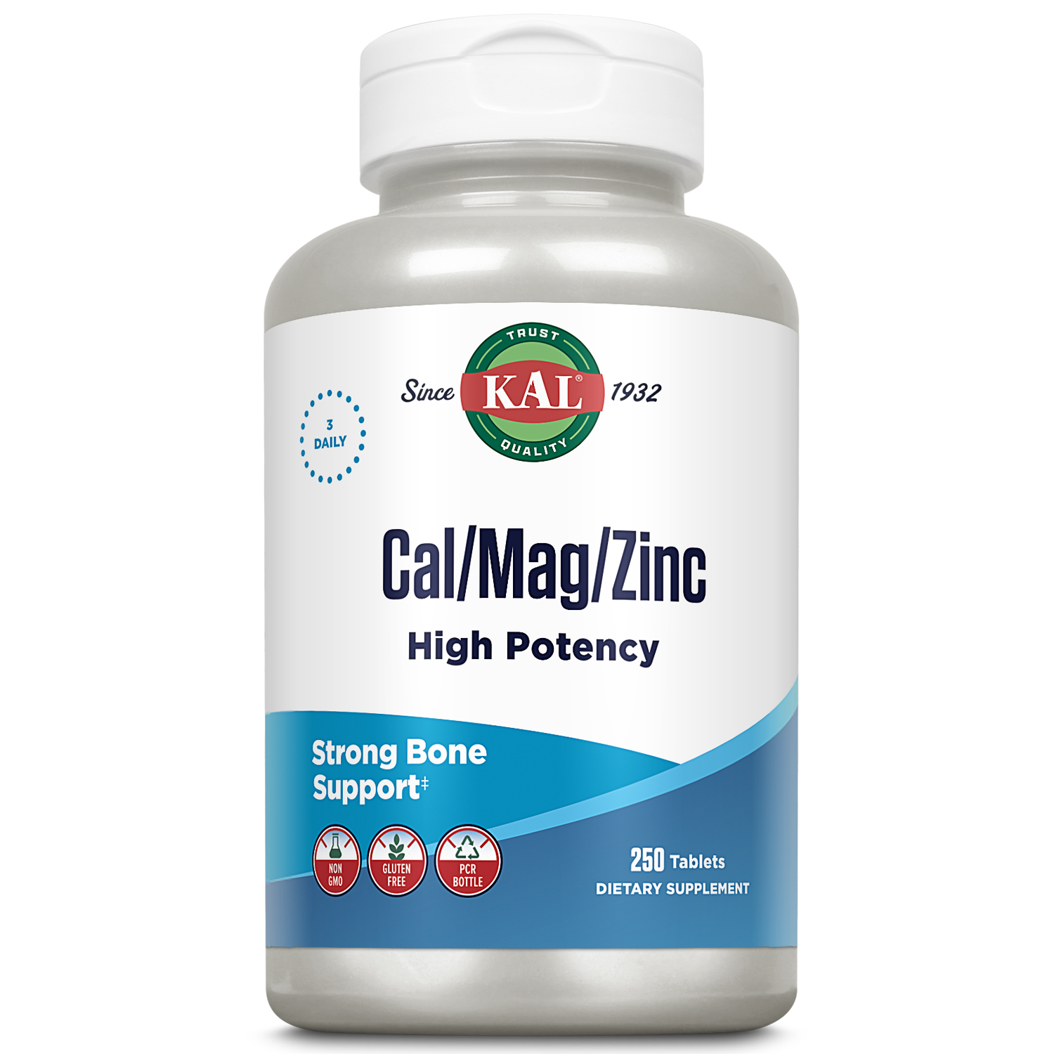 KAL Cal/Mag/Zinc | 1000 mg of Calcium, 400 mg of Magnesium & 15 mg of – Better Being Employee Store