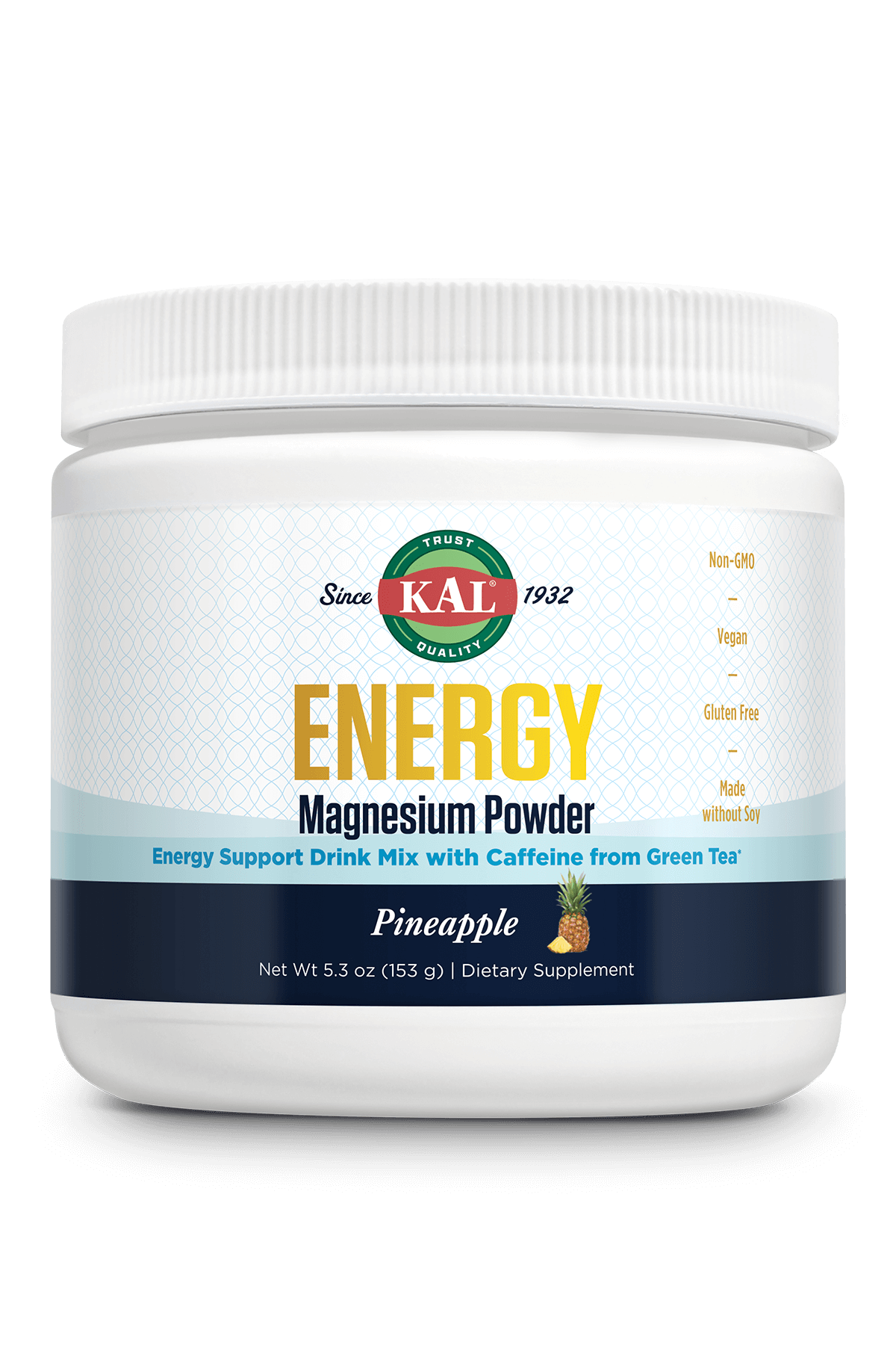 Energy Magnesium Powder Drink Mix - Pineapple – Better Being Employee Store
