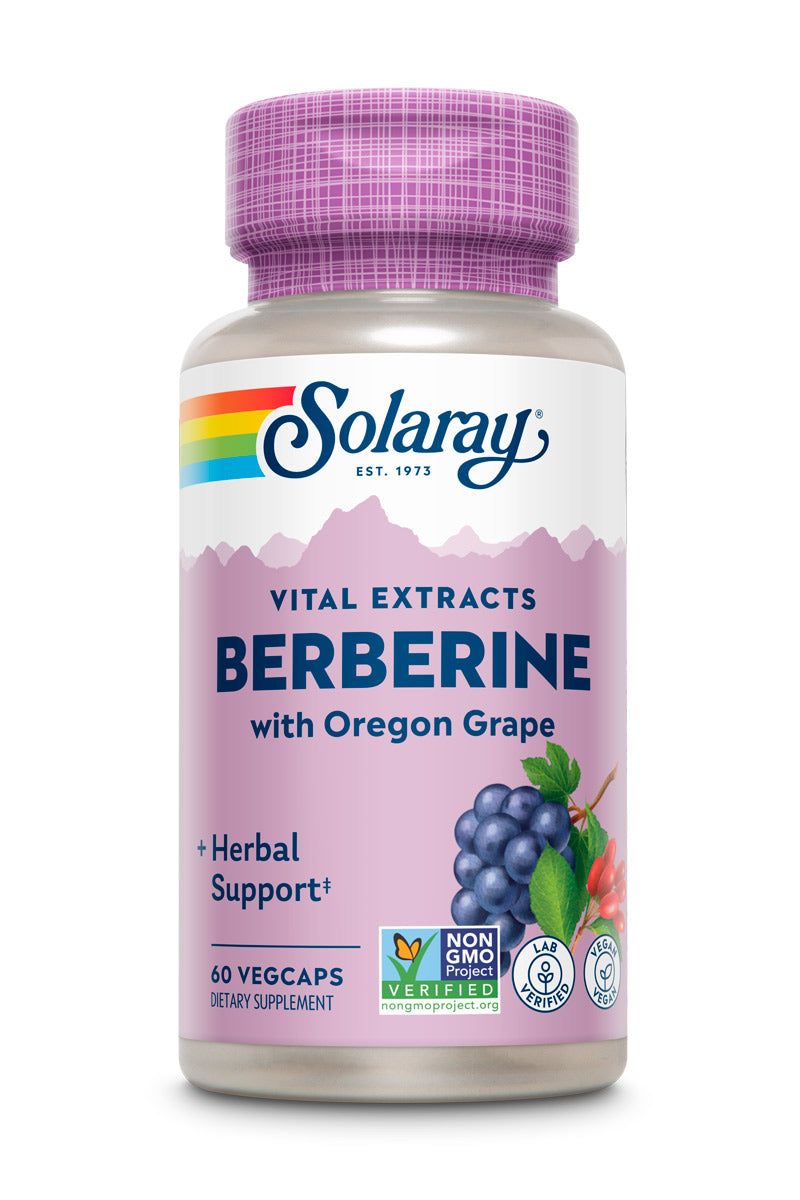 Solaray Berberine Root Extract Advanced Formula, AMPK Activator, Healt ...