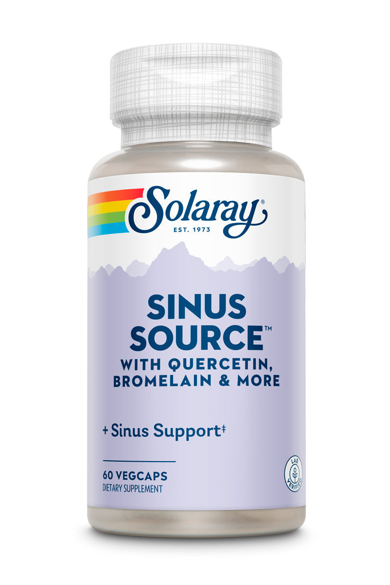 Solaray Sinus Source, Veg Cap (Btl-Plastic) | 60ct – Better Being ...