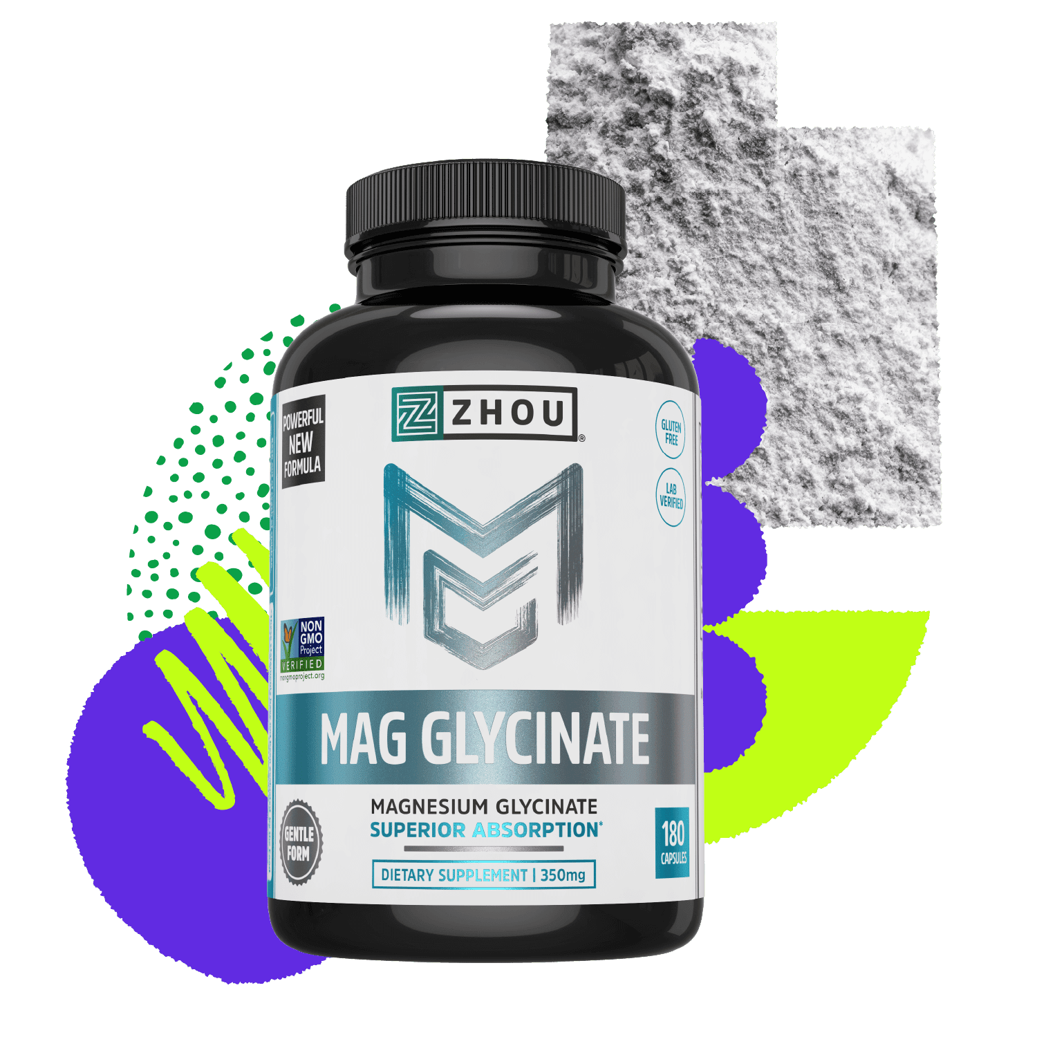 Zhou Nutrition Magnesium Glycinate – Better Being Employee Store