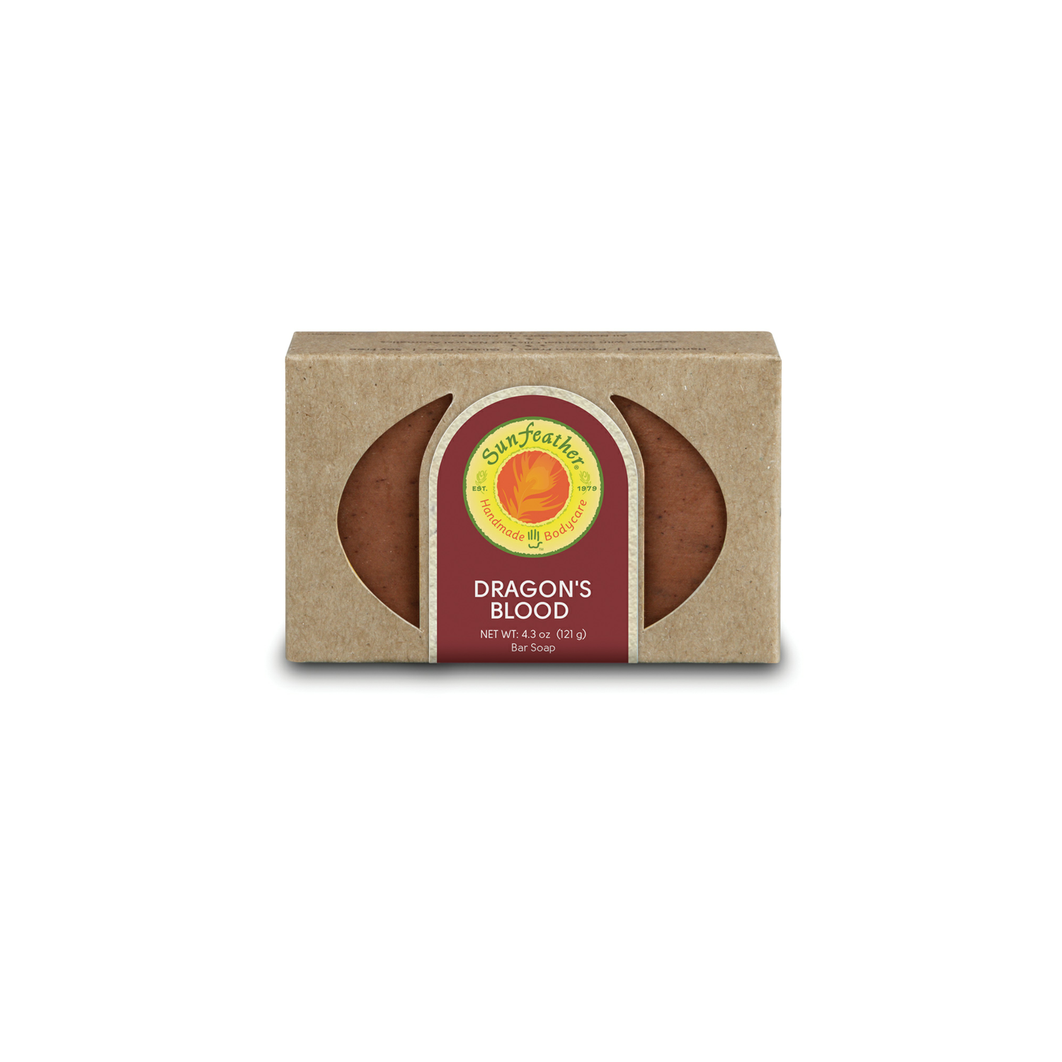 SunFeather Dragon's Blood Soap, Bar, Natural (Carton) 4.3oz – Better ...