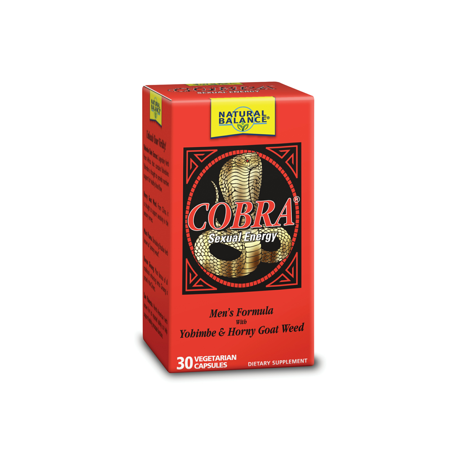 Natural Balance Cobra Mens Formula | 30CT – Better Being Employee Store