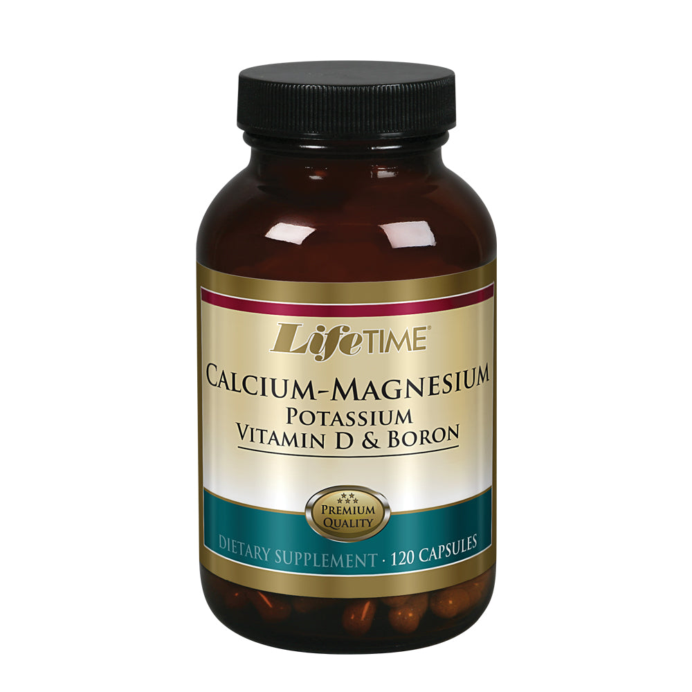 Lifetime Calcium Magnesium Potassium, Vitamin D & Boron | Support Bone ...