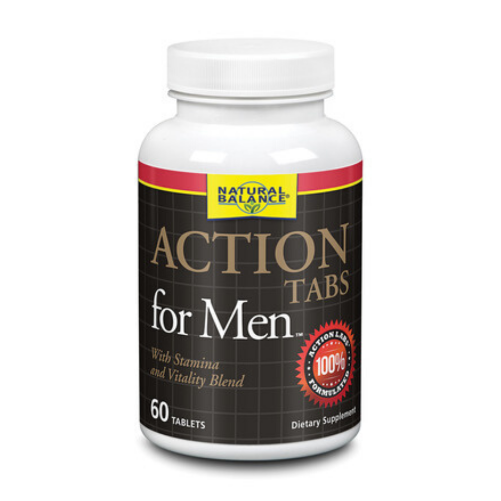 Natural Balance Action-Tabs Made For Men | 60ct – Better Being Employee ...