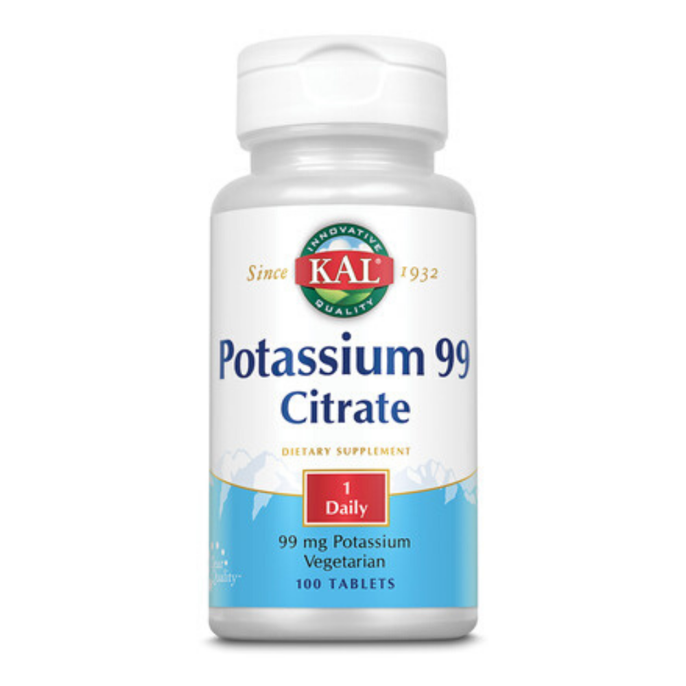 KAL Potassium 99 Citrate 99mg | 100ct – Better Being Employee Store