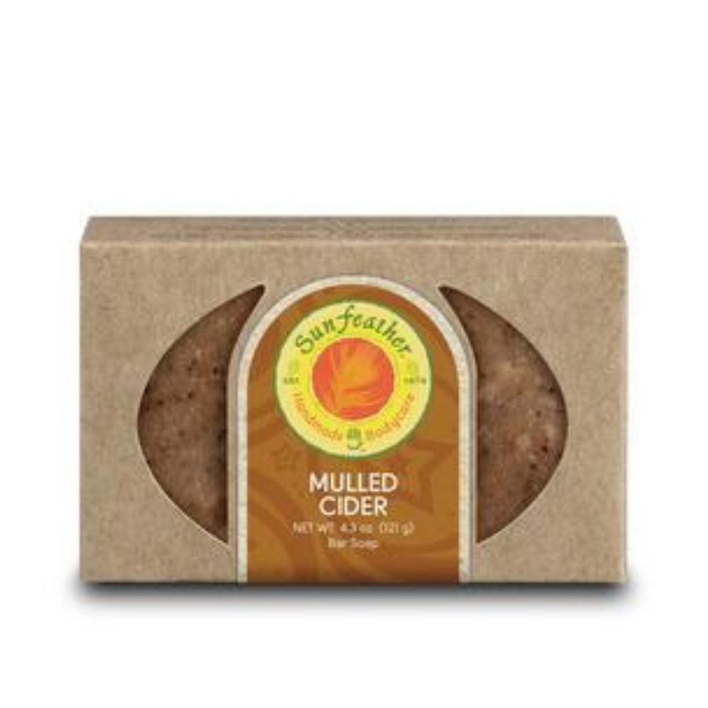 SunFeather Mulled Cider Soap, Bar (Carton) | 4.3oz – Better Being ...