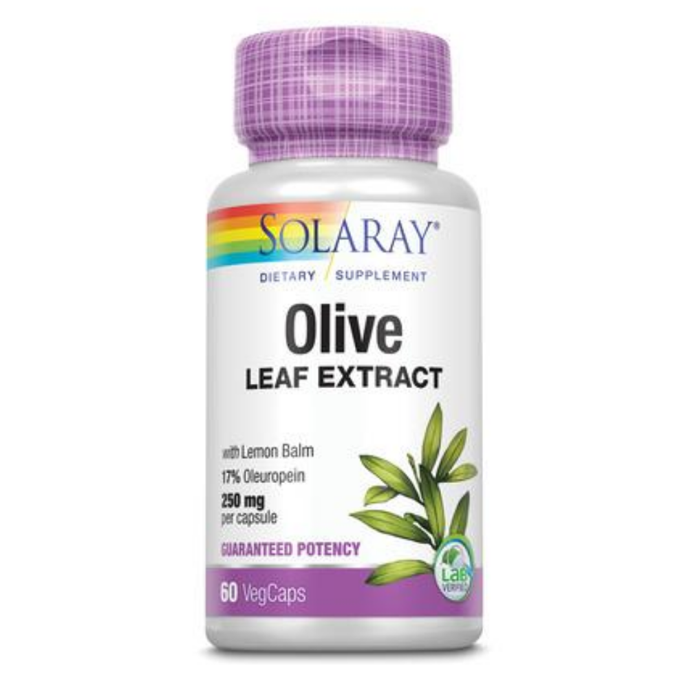 Solaray Olive Leaf Extract Supplement, 250mg | 60 Count – Better Being ...