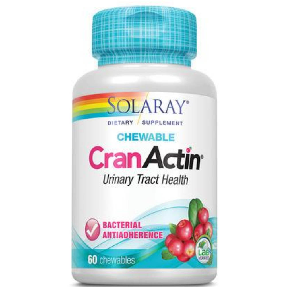 Solaray Cranactin 200 mg Chewable Tablets | 60 Count – Better Being ...